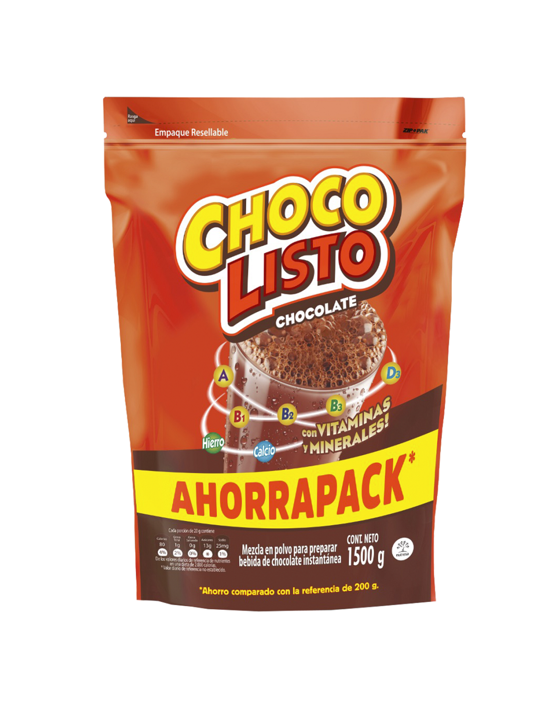 CHOCOLATE LIHT BAJO AZUCA
